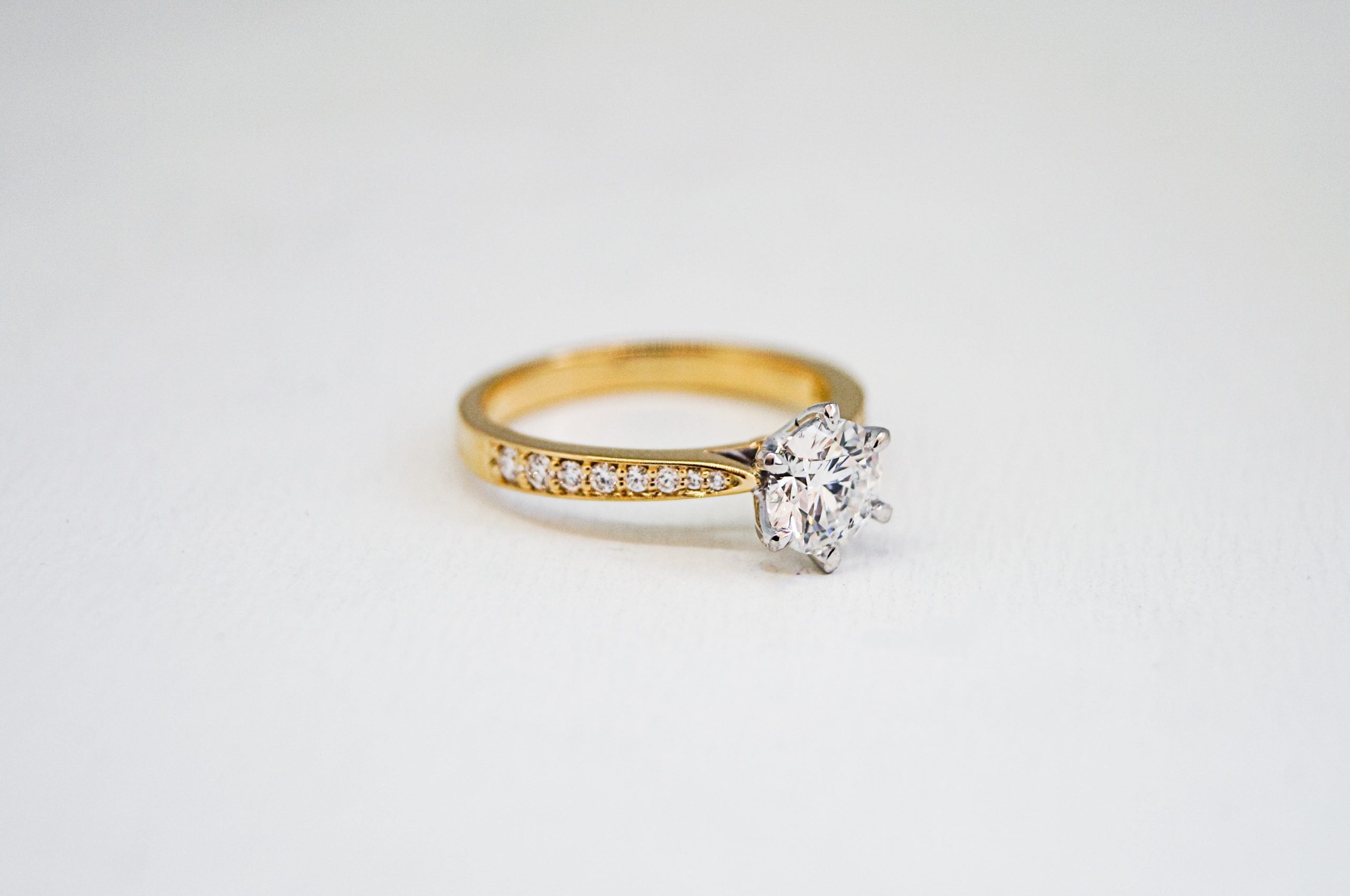 Round Brilliant Cut Diamond Solitaire Ring | Claudia Jewellers