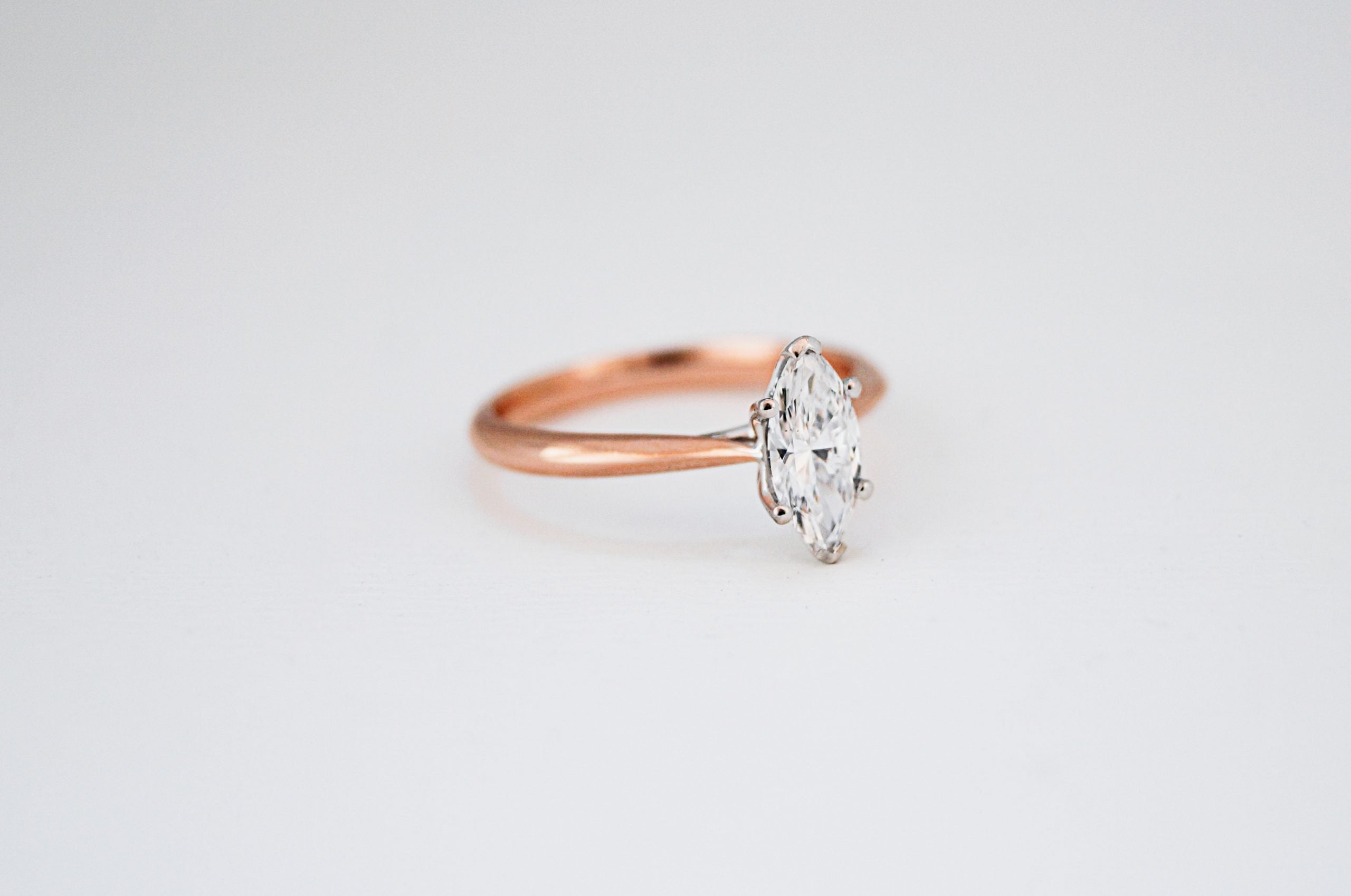 Marquise Cut Solitaire Ring | Claudia Jewellers